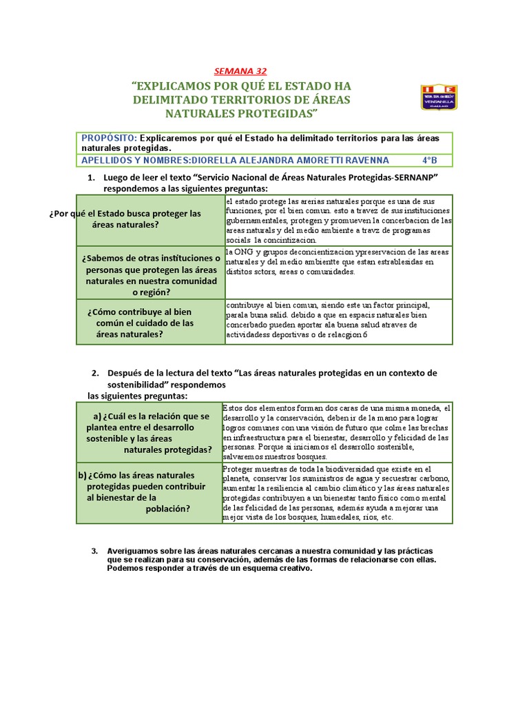 SEMANA 32 CC - Ss | PDF