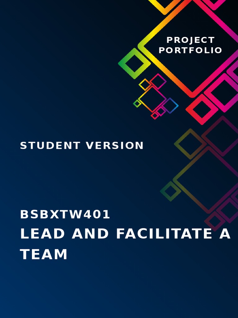 Project Portfolio v2 | PDF | Mentorship | Goal