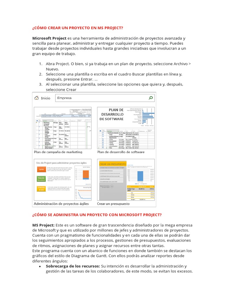 Tarea | PDF | Calendario | Gestión de proyectos