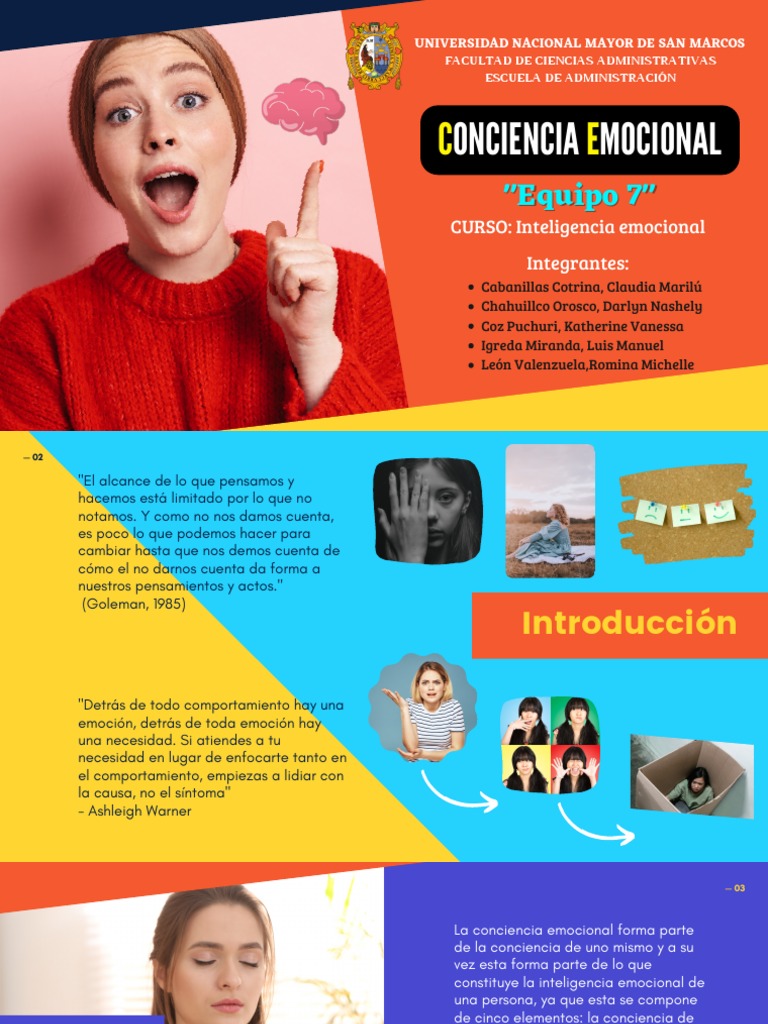 Conciencia Emocional en Adultos | PDF | Las emociones | Inteligencia ...