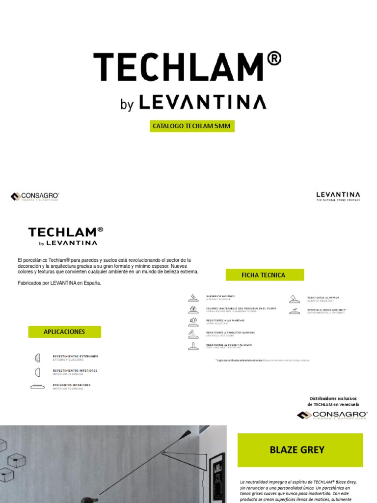 Catalogo 5mm Techlam | PDF
