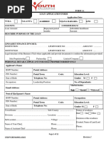 BSP PNG Personal Loan Application Form Updated | PDF | Loans | Banks