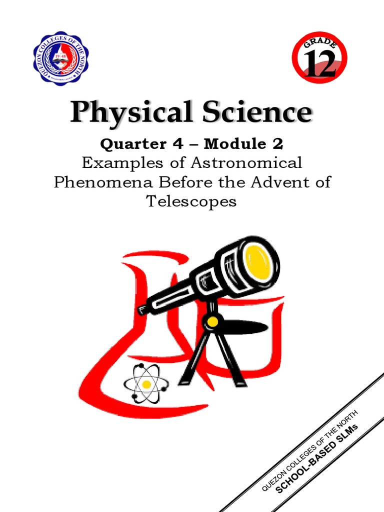 Physical Science Q4-Module 2 | PDF | Moon | Science