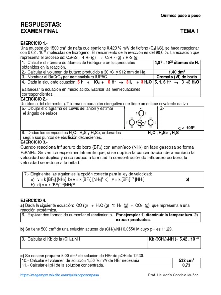 EXAMEN FINAL QPP 2022 Rtas y Resol | PDF | Ciências e Matemática