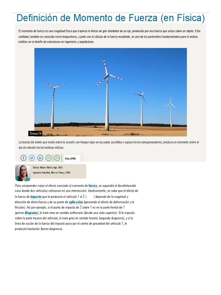 Definición de Momento de Fuerza (En Física) Concepto en Definición ABC ...
