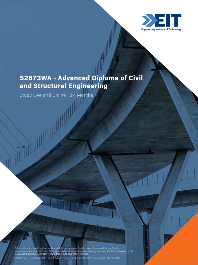 EIT Adv Dip Civil Structural Engineering DCS Brochure Full | PDF