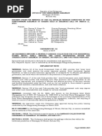 Barangay Tax Code Sample | PDF | Revenue | Taxes