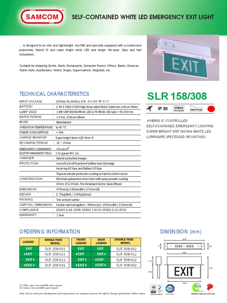 Samcom SLR 158 | PDF