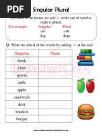 Grade 1 Nouns Circle Worksheet | PDF