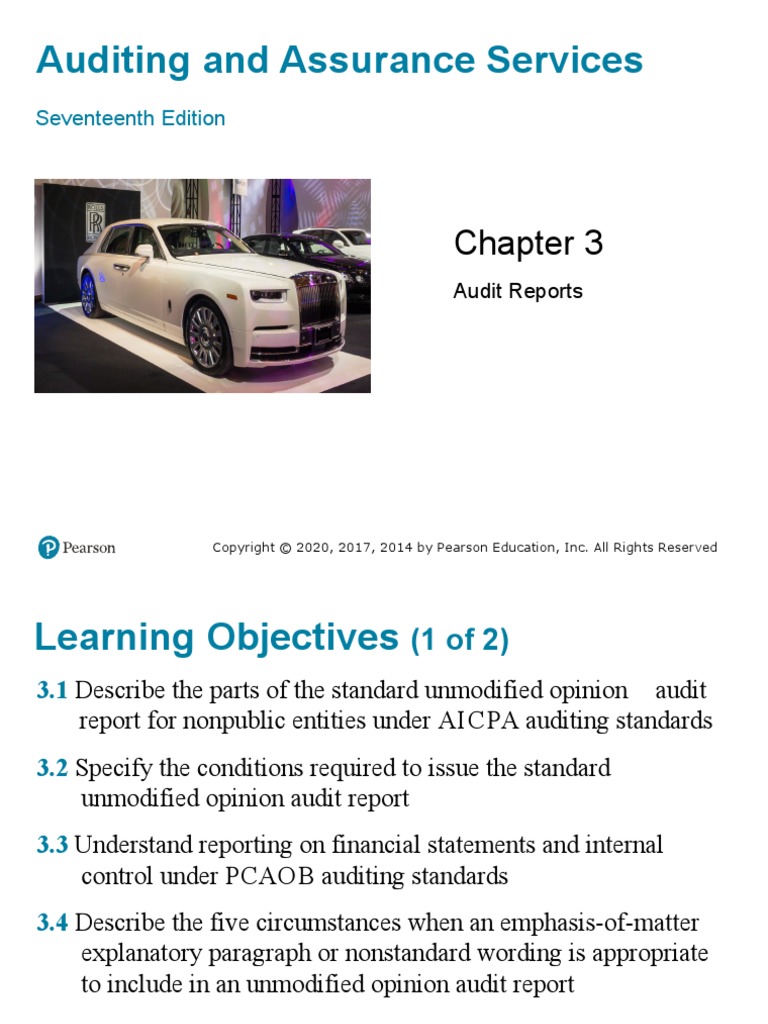 3 Audit Report | PDF | Auditor's Report | Financial Audit
