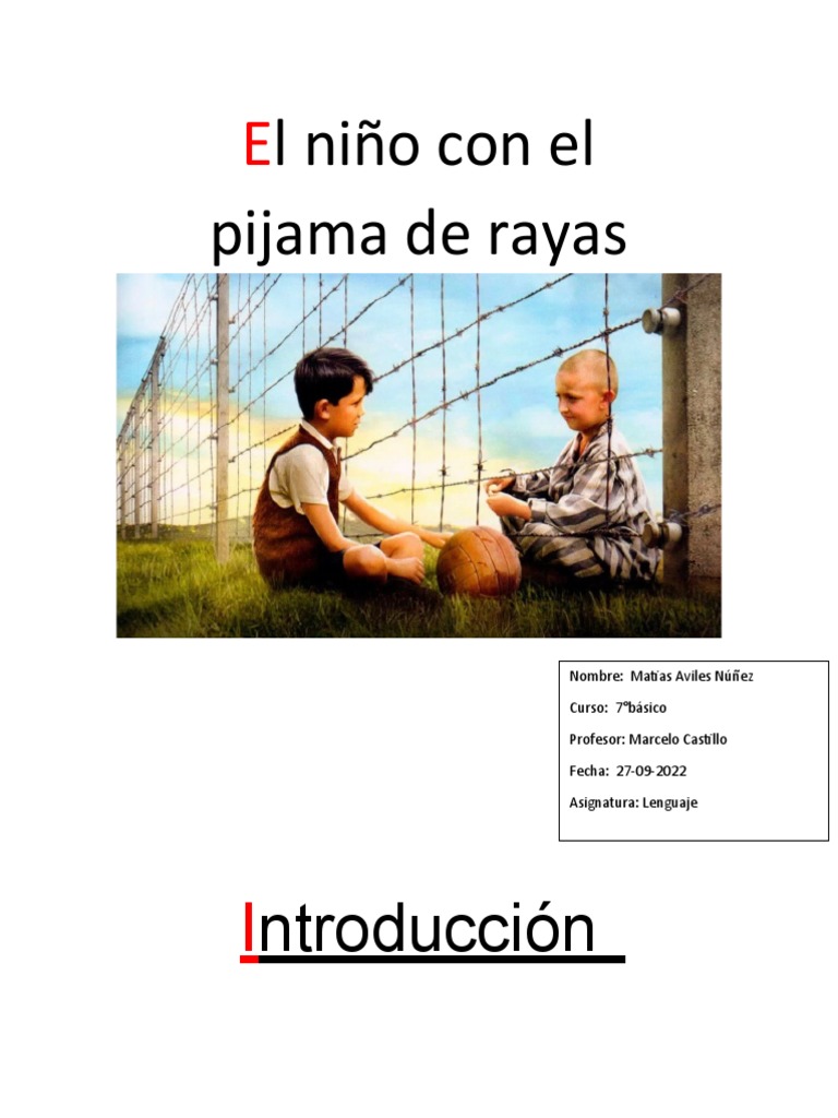 El Niño Con El Pijama de Rayas | PDF