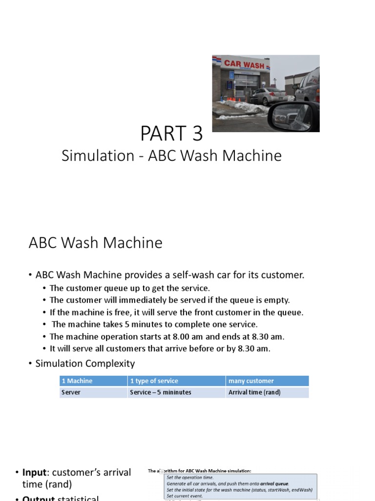 07queue - Part03A - ABC Wash Machine | PDF | Computer Programming ...
