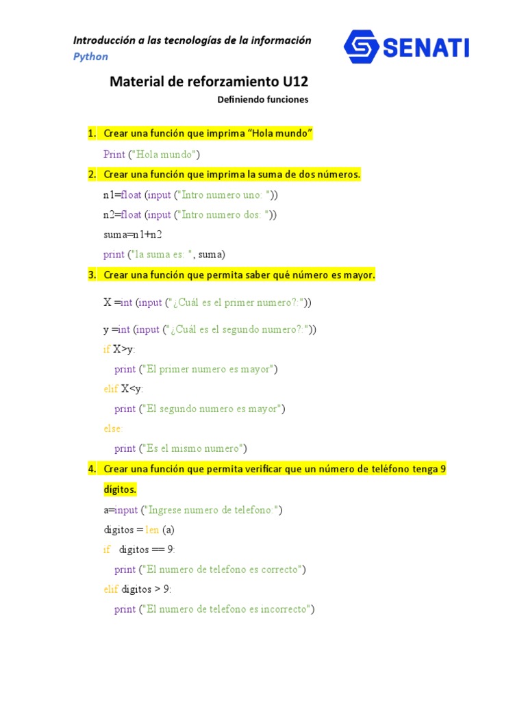 Material de Reforzamiento U12 | PDF