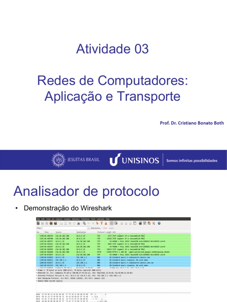 Atividade 03 | PDF | Protocolo de transferência de hipertexto ...
