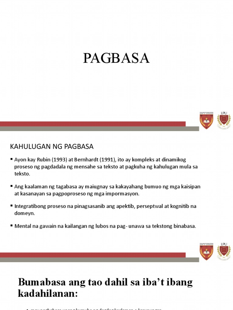 10 - Pagbabasa | PDF
