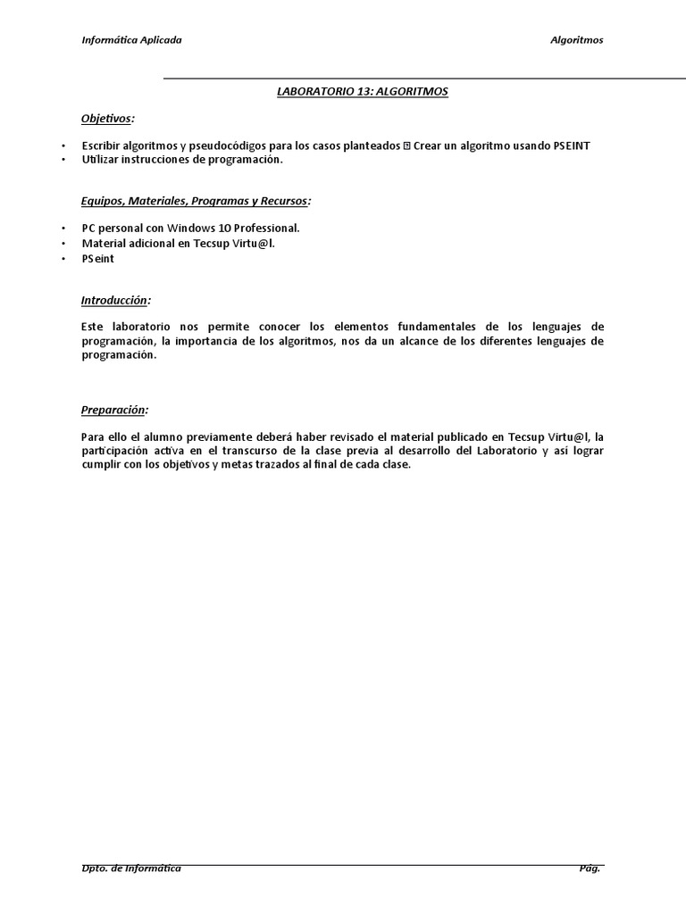 Lab13 Juan Valdez | PDF | Algoritmos | Programa de computadora