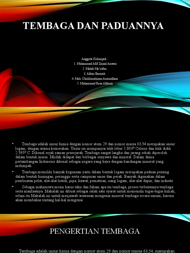 Tembaga Dan Paduannya | PDF