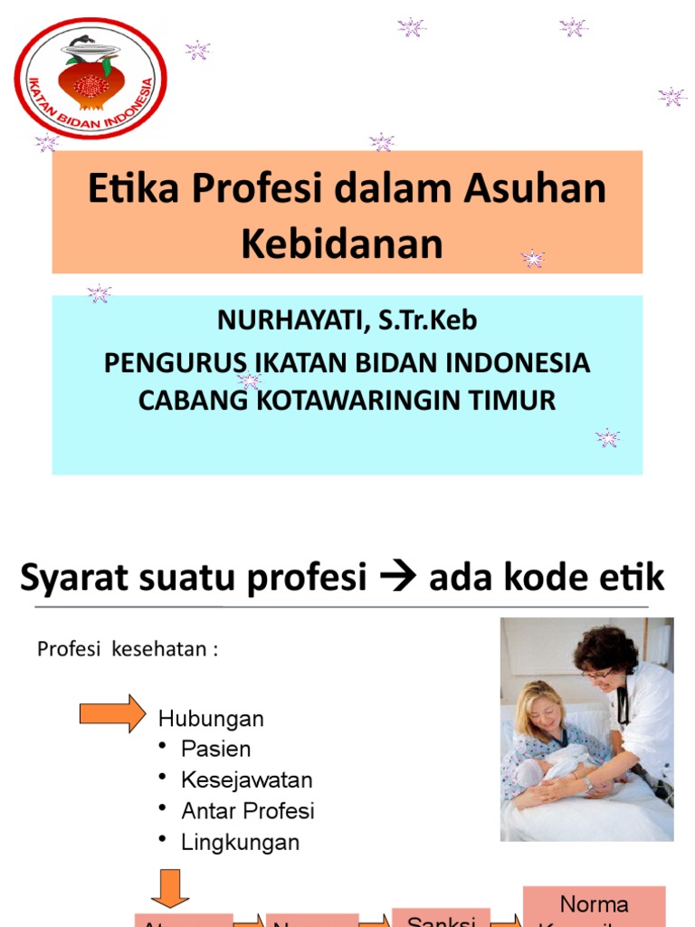 Etika Profesi Kebidanan: Kode dan Prinsip | PDF