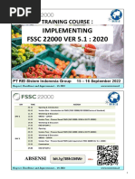 NEW UPDATE! FSSC 22000 Version 6.0 | PDF | Food And Drink | Business