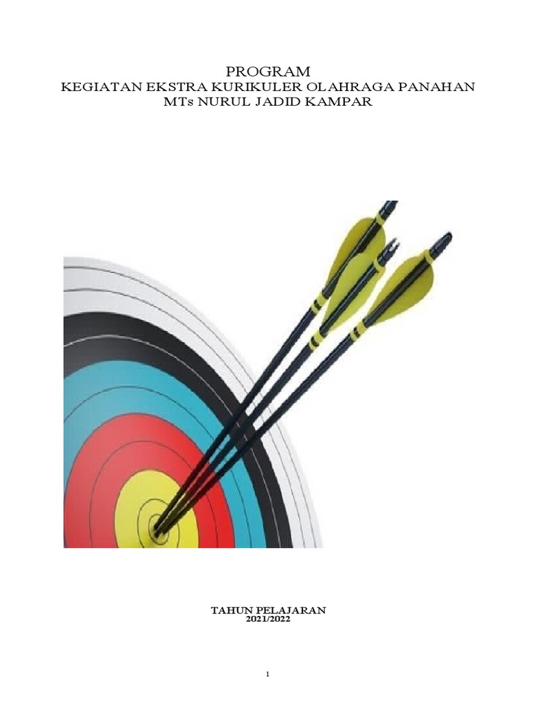 Program Ekskul Panahan | PDF