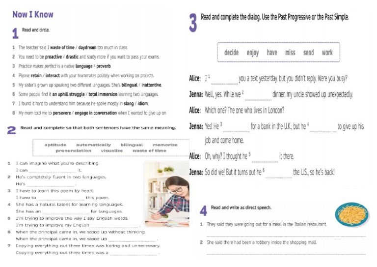 Now I Know | PDF