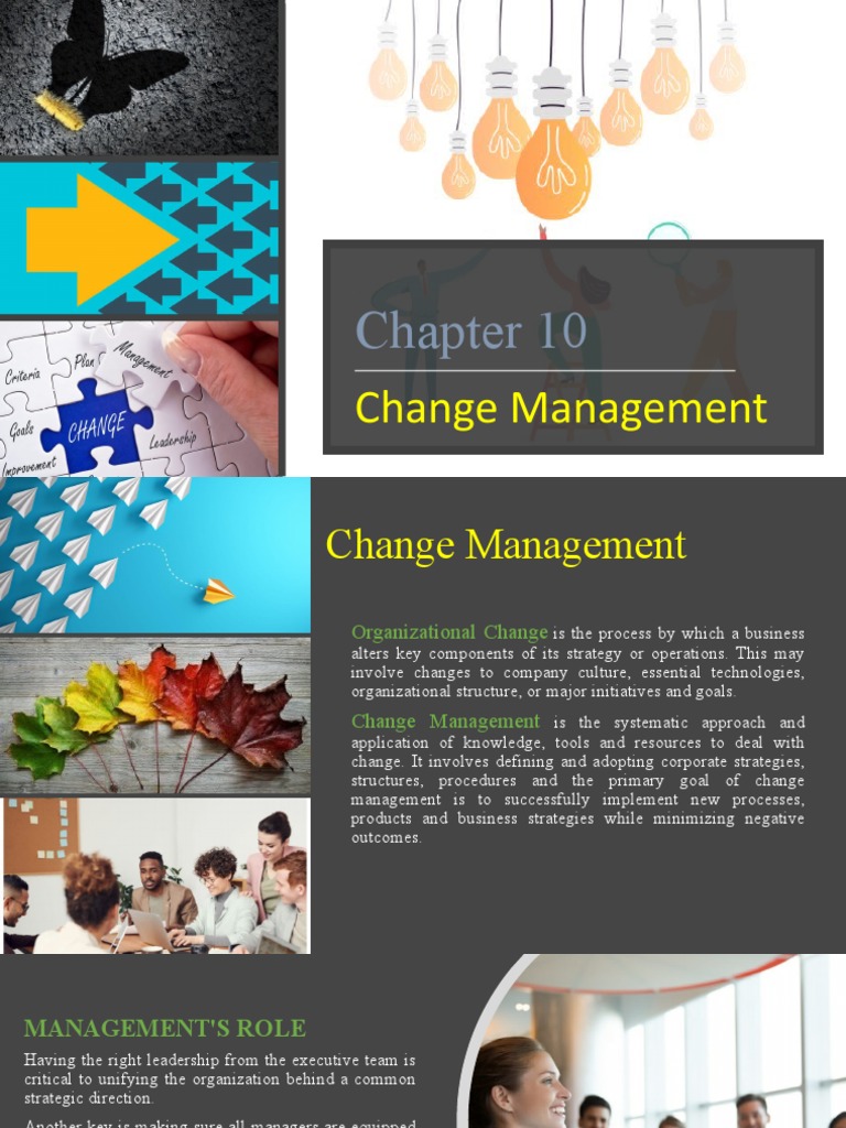 Chapter 10 Change Management | PDF | Change Management | Strategic Management