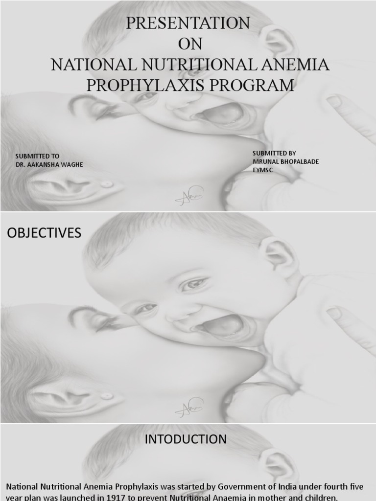 National Anemia Program | PDF