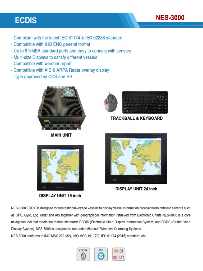 NSR Nes 3000 Ecdis | PDF | Personal Computers | Equipment