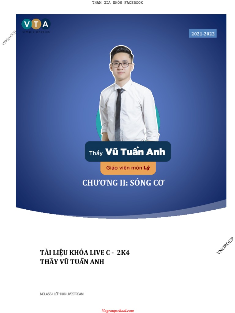 Thay Vu Tuan Anh. Tai Live Khoa Live C 2k4. Song Co | PDF