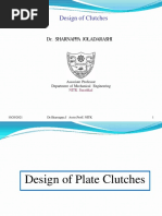 Clutch Design Formulas and Calculations | PDF | Clutch | Friction