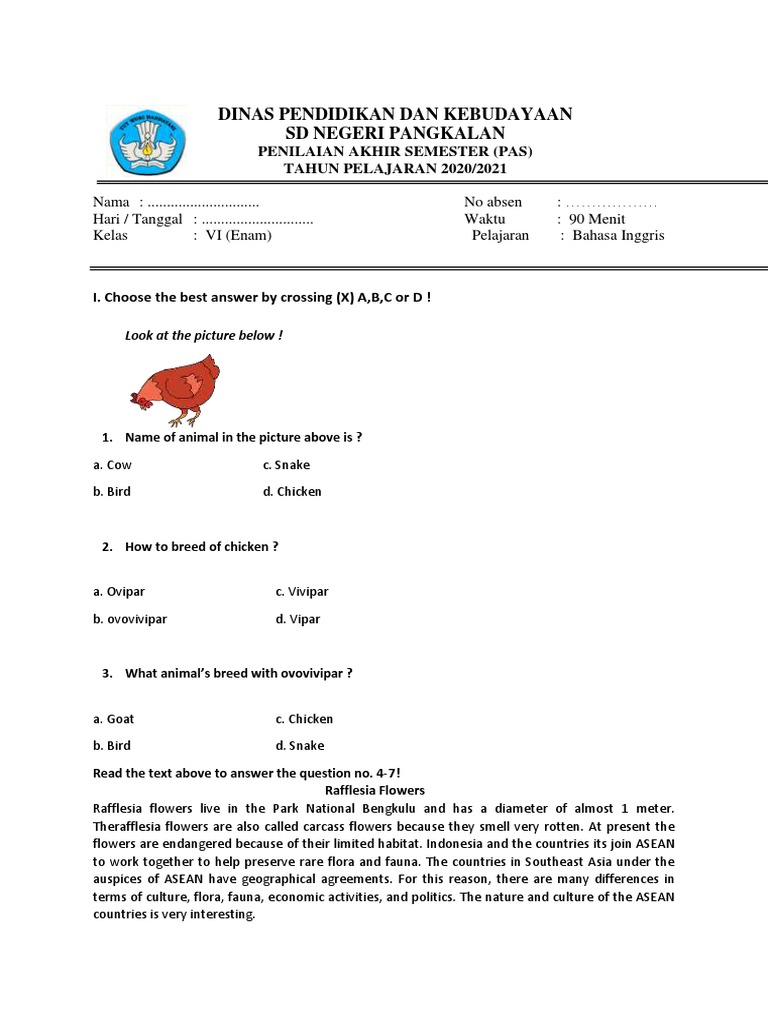 Assessing Student Learning: A Report on Student Test Results from SD ...
