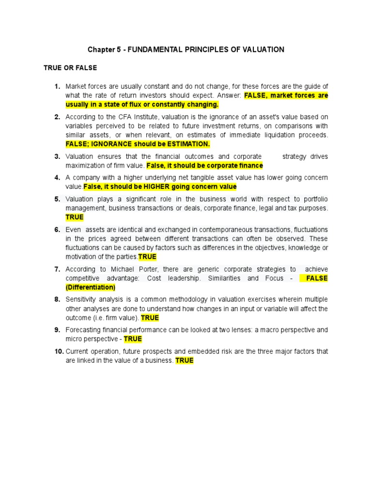 VCM Chap 5 6 Questions Midterms PDF | PDF