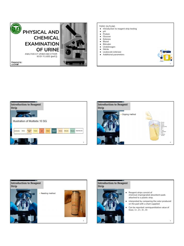 Chemical Examination of Urine | PDF