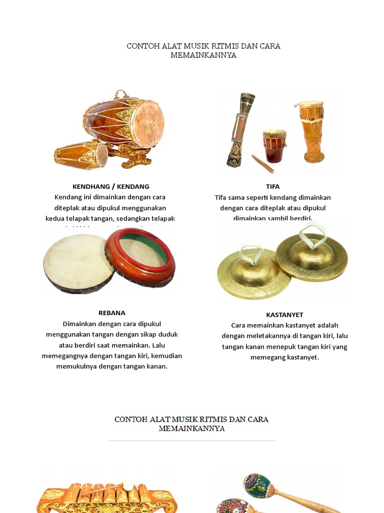 Alat Musik Ritmis | PDF