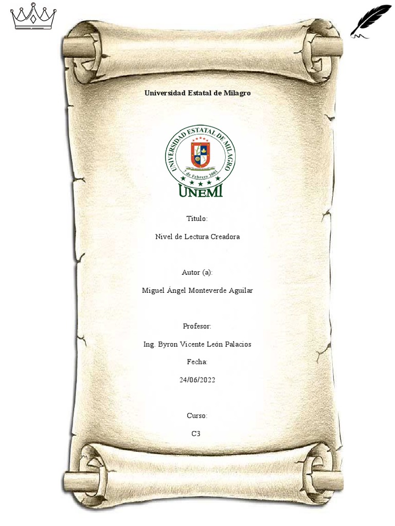 Es Cri Tura Creat Iva | PDF | Amor