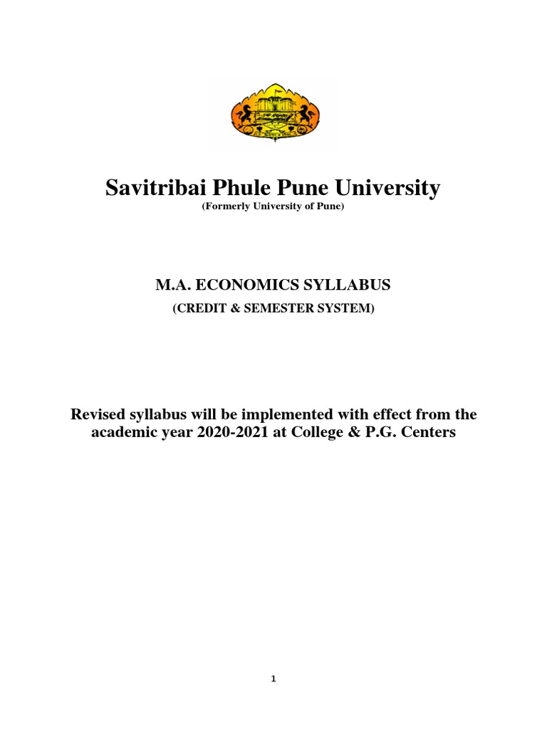 SPPU MA 2 Syllabus | PDF | Modern Portfolio Theory | Capital Asset ...