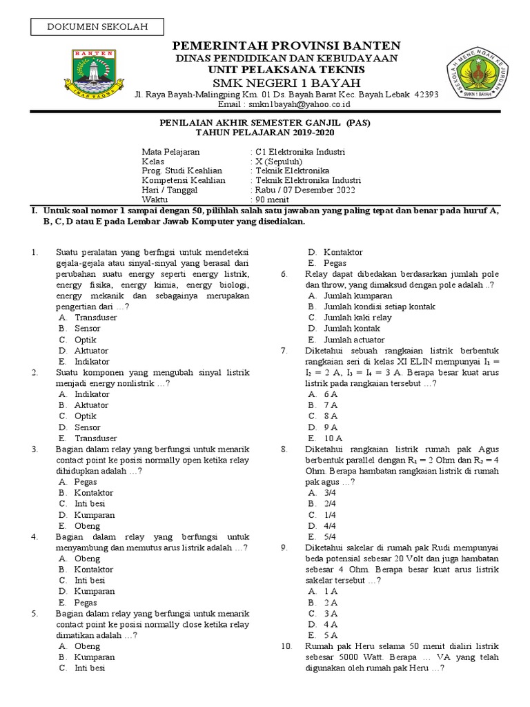 Soal C3 11 Elin | PDF