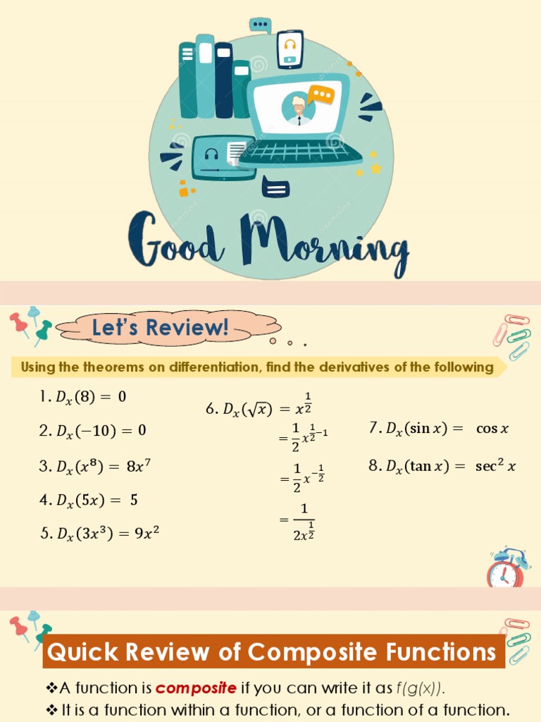 Chain Rule HIgher Order Derivatives | PDF | Derivative | Function ...
