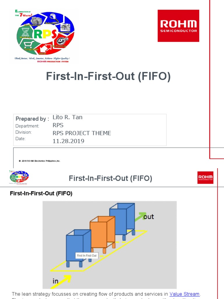 Rps Learning Fifo | PDF | Computing | Business Process