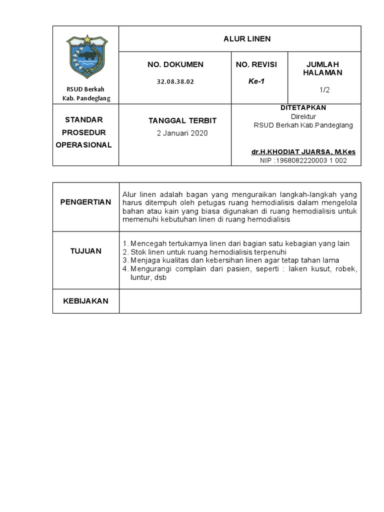 Sop Laundry | PDF
