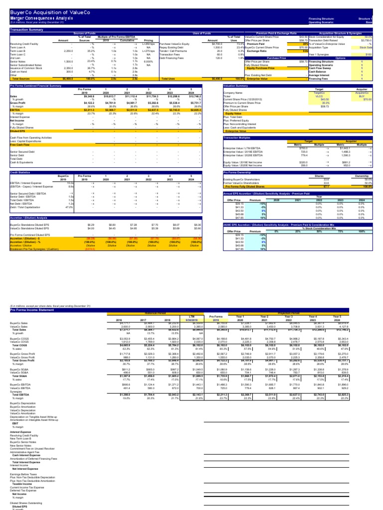 MA Model - 3E - Template - Working - V2 | PDF