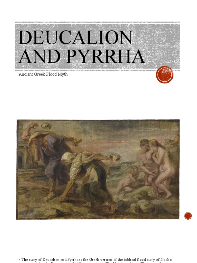 Deucalion and Pyrrha | PDF | Flood Myth | Prometheus