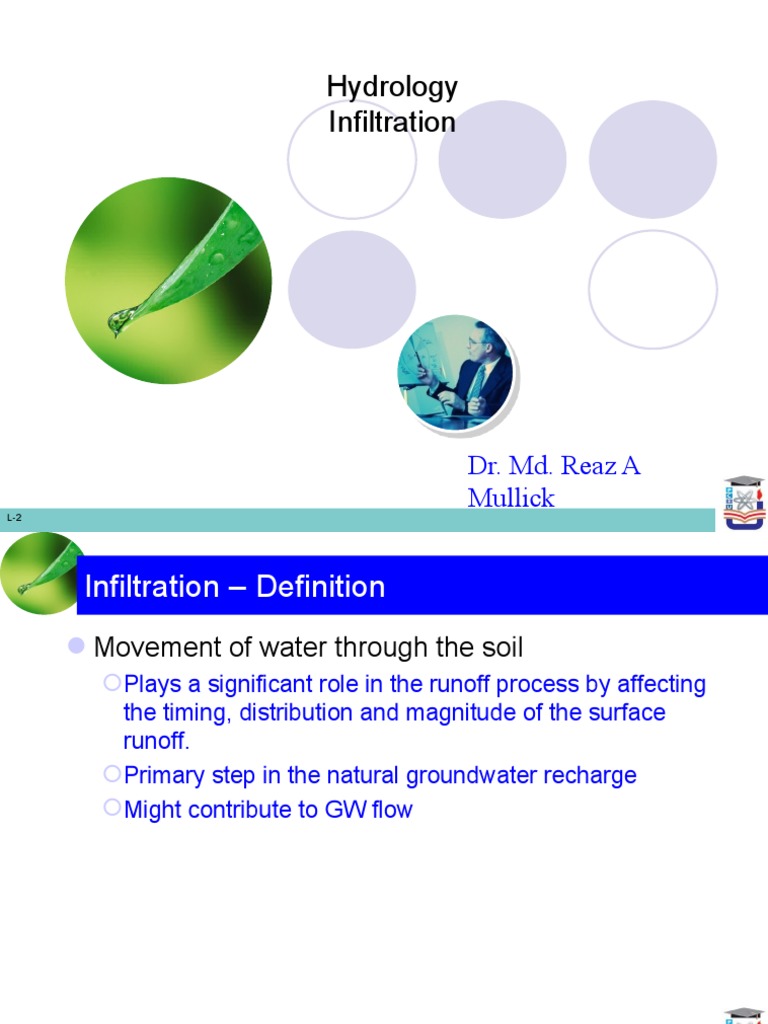L4 Infiltration | PDF | Surface Runoff | Environmental Science