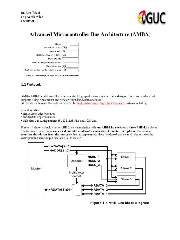 AMBA PDF | PDF | Computer Hardware | Computer Engineering