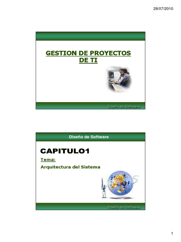 Cap1 Diseño | PDF | Software | Escalabilidad