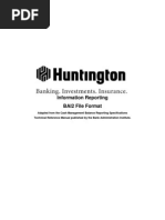 BAI2 Transmission File Format Guide | PDF | Wire Transfer | Debit Card