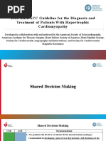 ASE HCM Poster FINAL | PDF | Echocardiography | Cardiovascular System