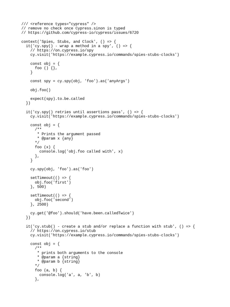 Spies Stubs Clocks | Download Free PDF | Mathematical Logic | Programming Paradigms