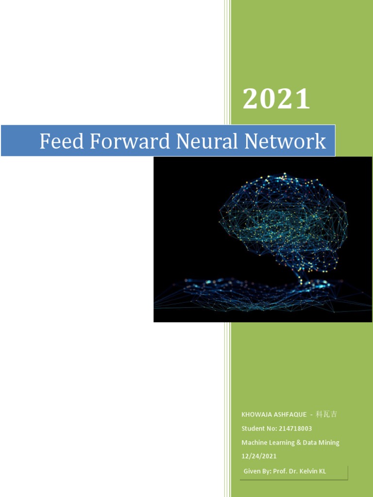 Feed Forward Neural Network Assignment PDF | PDF | Artificial Neural Network | Mathematical ...