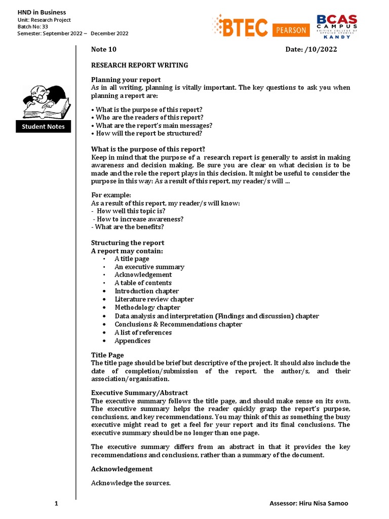 RP BM 33 Note 10 | PDF | Paragraph | Plain Language